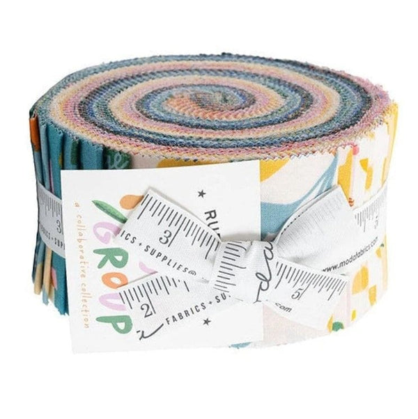 Ruby Star Society 'Food Group' Quilting Cotton Jelly Roll – Catkin & Scraps